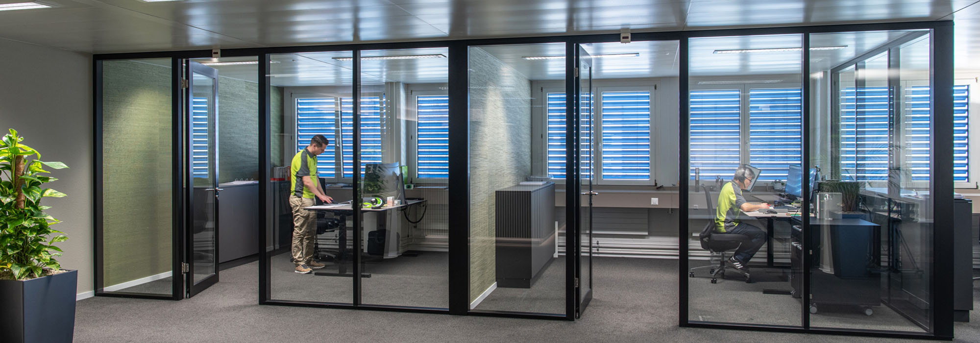 Partition wall systems | INNLAB AG from Therwil and Basel